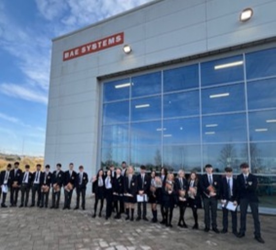 Broughton High School - Visit to BAE Systems Academy for Skills amp ...